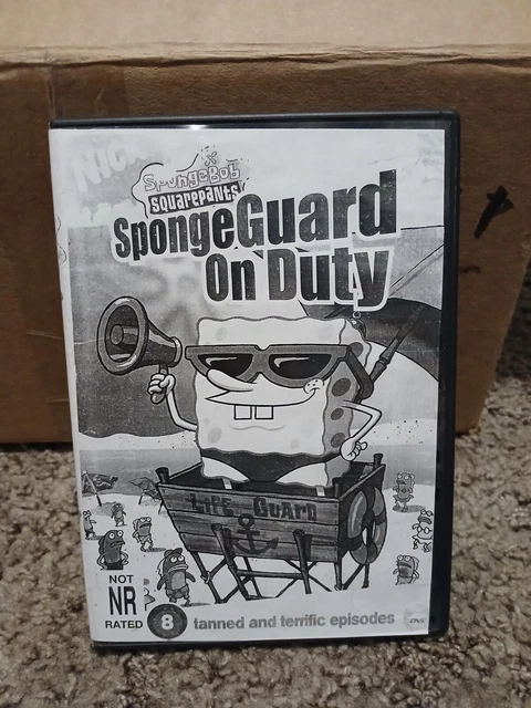 SPONGEBOB SQUAREPANTS - Spongeguard on Duty (DVD, 2004) £1.86 - PicClick UK