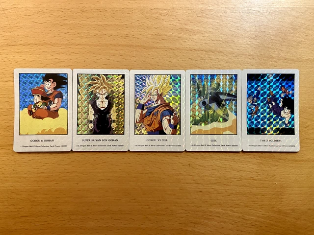 DRAGON BALL DBZ - Quasi-Full Prism Set 5/12 | Hero Collection - Part 1 ...
