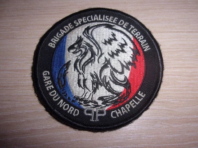 ECUSSON BRIGADE SPÉCIALISÉE de Terrain de Paris - BST - Police - patch ...