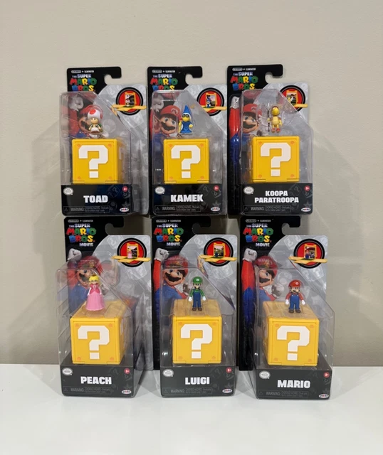 THE SUPER MARIO Bros Movie 2023 1” Mini Figure Choose Your Favorite Toy ...