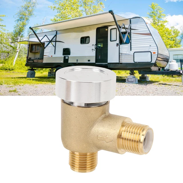 RV VACUUM BREAKER Check Valve 571 VAC CHK A Brass RV Backflow Preventer ...
