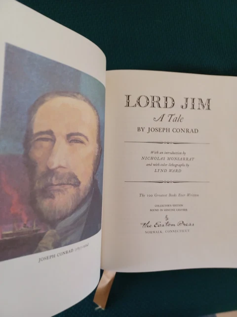 &LORD JIM& PAR Joseph Conrad, Édition Collector Easton Press - 1987 EUR ...
