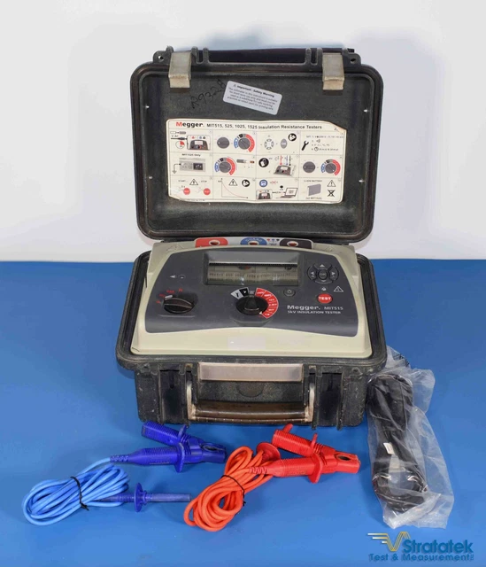MEGGER MIT515 5KV Isolationswiderstandsprüfer 5000VDC NIST kalibriert ...