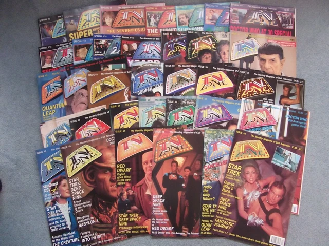 TV ZONE MAGAZINES, individual issues, minor damage to some issues. £2. ...