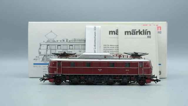 MÄRKLIN H0 3469 E-Lok BR E 19 der DRG Wechselstrom Delta Digital ...
