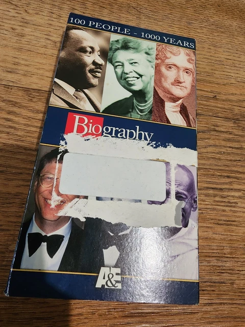 BIOGRAPHY OF THE Millennium: 100 People-1000 Years A&E Volume 1 £4.76 ...