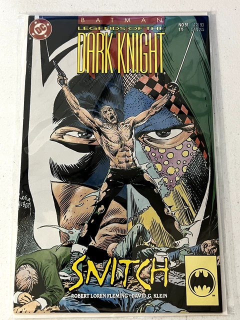 BATMAN LEGENDS OF the Dark Knight #51 DC Comics 1993 Joe Kubert ...