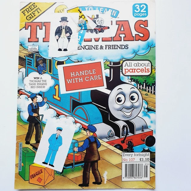 THOMAS THE TANK Engine Fun To Learn Magazine #107 1995 £6.99 - PicClick UK