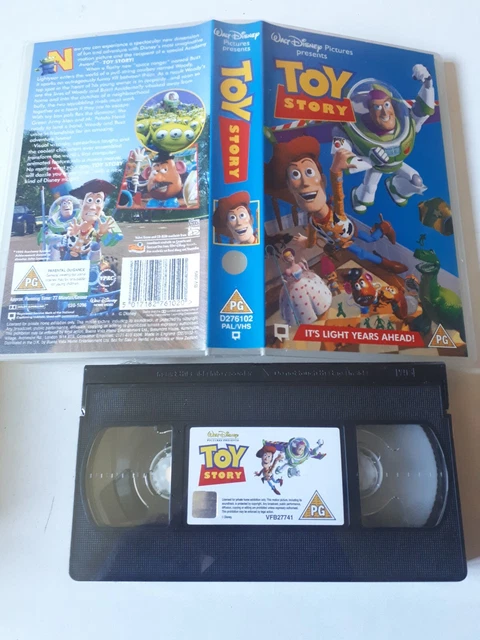 TOY STORY 1995 DISNEY PIXAR VHS video cassette UK NEW SEALED £20.00 - PicClick UK