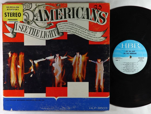 FIVE AMERICANS - I See The Light LP - Hanna-Barbera Mono EUR 7,96 ...