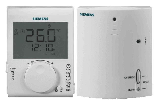 SIEMENS RDJ100-RF EASY-TO-USE Wireless Programmable Thermostat £89.03 ...