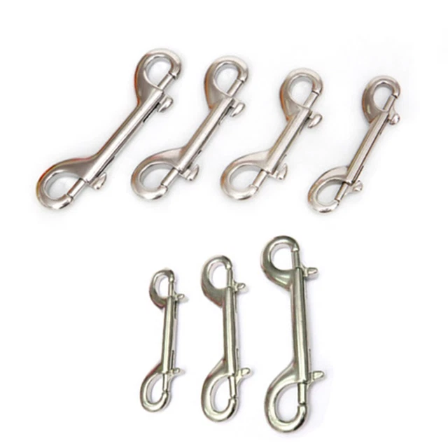 SCUBA DIVING QUICK Carabiner Swivel Eye Bolt Double Ended Snap Bolt ...