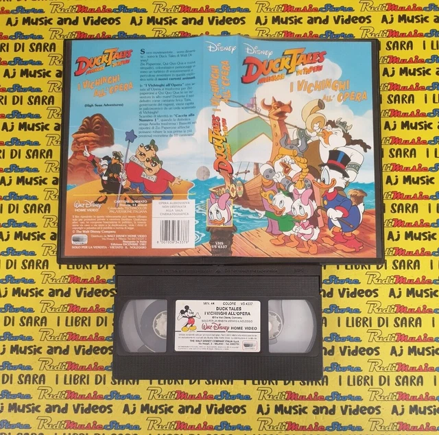 VHS*FILM DUCK TALES i vichinghi all'opera 1987 WALT DISNEY VS 4337 ...