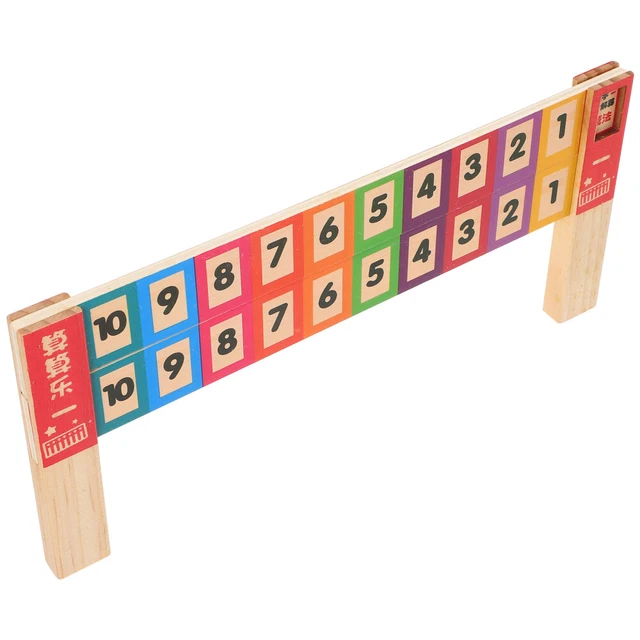 MATH SCALE RULER for Kids Slide Mathematics Household Teaching Aid £8. ...