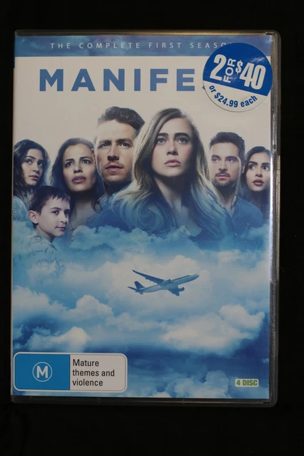 MANIFEST COMPLETE FIRST Season 1 (DVD, 2019 4 Disc Set)- R4 Like New ...
