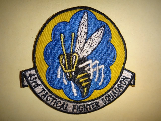 VIETNAM WAR USAF 43rd Tactical Fighter Squadron HORNETS Patch £8.92 ...