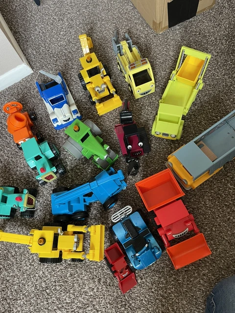 BOB THE BUILDER Vehicle Vintage Bundle Inc Flex Lofty Dizzy Benny ...
