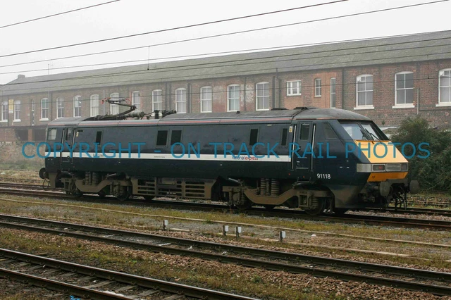 UK RAILWAY PHOTOGRAPH Of Class 91 91118. Rm91 (122) £1.70 - PicClick UK