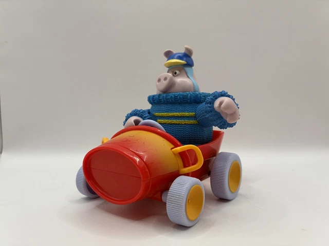 TIMMY TIME PUSH A Long Paxton Pig Red Car Toy Rare Aardman 2009 £15.00 ...