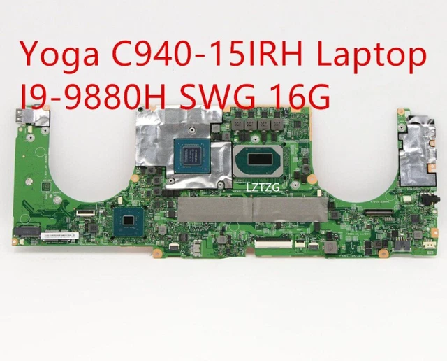 FOR IDEAPAD YOGA C940-15IRH Motherboard CPU I9-9880H GTX1650 4GB 16GB ...