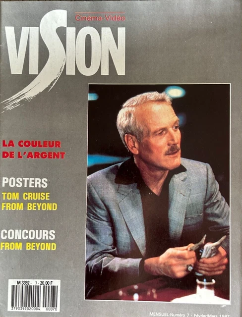 MAGAZINE VISION N°7, Paul Newman, Arnold Schwarzenegger, Aigle de fer, Masques EUR 23,00 ...