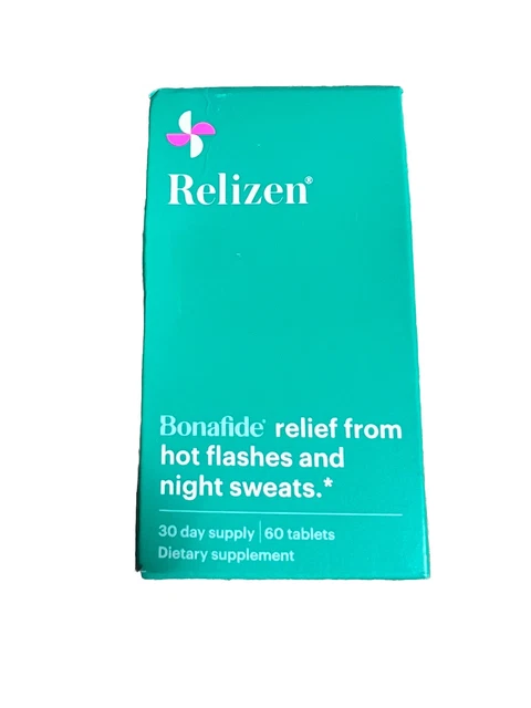 RELIZEN BONAFIDE HORMONE Free Relief from Hot Flashes and Night Sweats ...