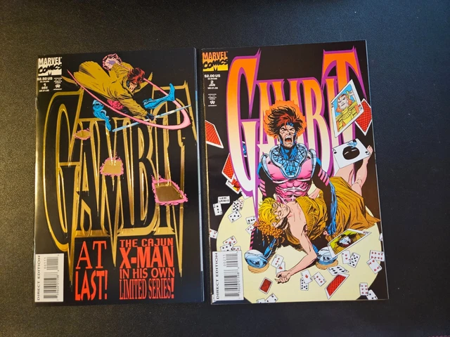 GAMBIT #1-4 HI Grade 1St Solo Mini-Series X-Men '97 1993 $25.49 ...