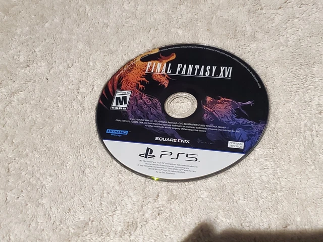 FINAL FANTASY XVI / Final Fantasy 16 (PS5/Playstation 5) disc only $50. ...