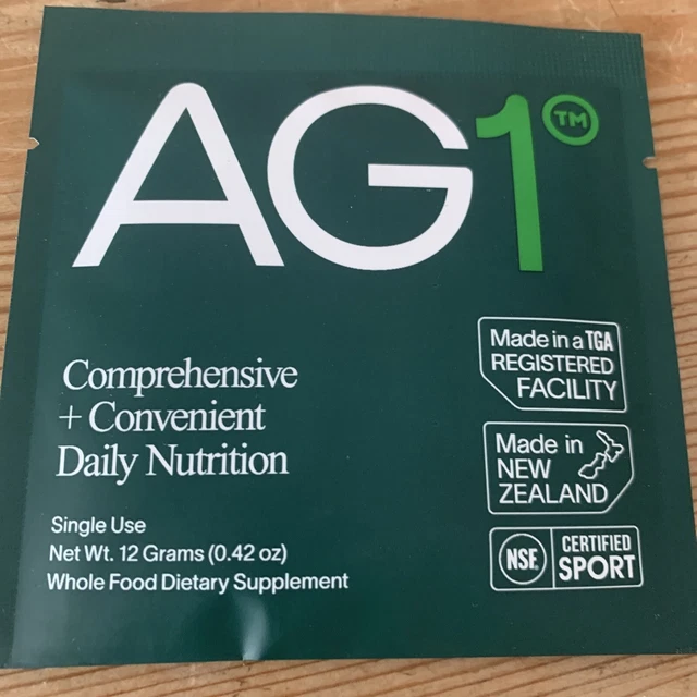AG1 TRAVEL PACK! Athletic Greens Vegan AG1 Travel Packs Brand New ...