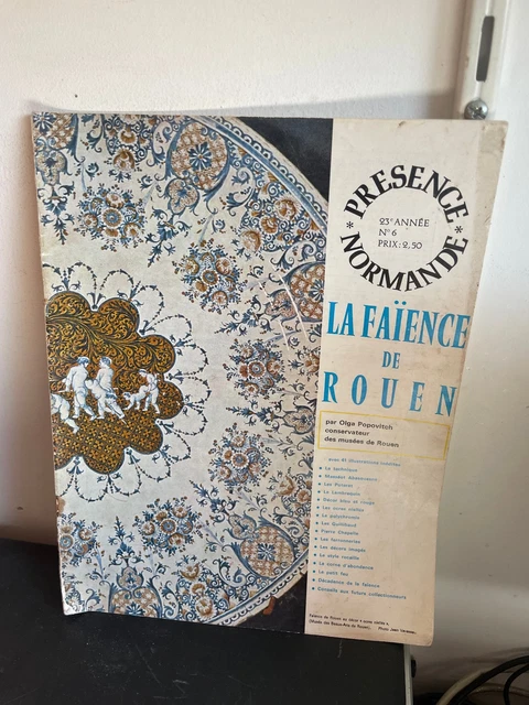 LA FAIENCE DE Rouen - Revue Presence Normande 1971 EUR 1,00 - PicClick FR