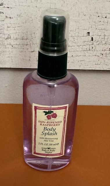 BATH & BODY Works Body Splash Sun-Ripened Raspberry 2 oz Vintage $19.99 ...