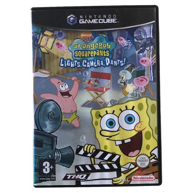 SPONGEBOB SQUAREPANTS LIGHTS, Camera, Pants! Nintendo GameCube - PAL £ ...