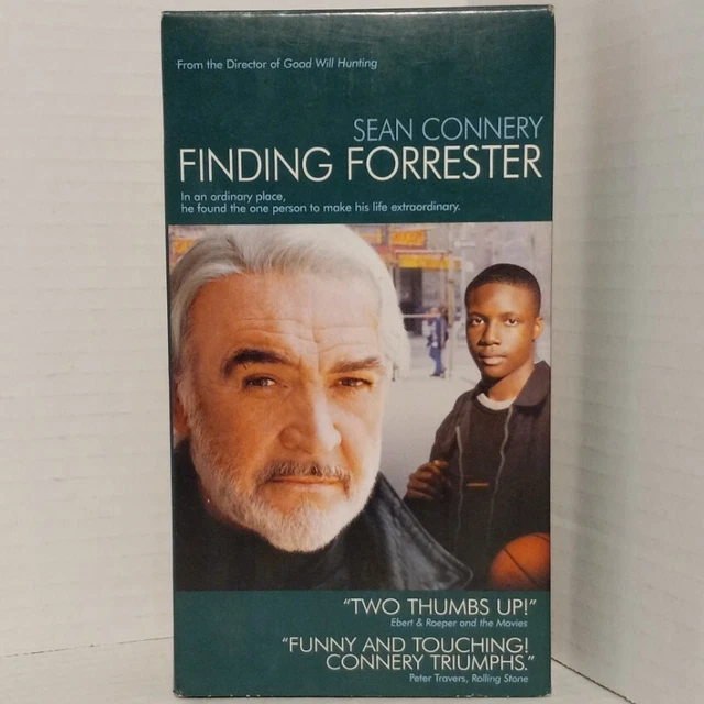 FINDING FORRESTER VHS Cassette Tape Sean Connery 2000 Columbia ...