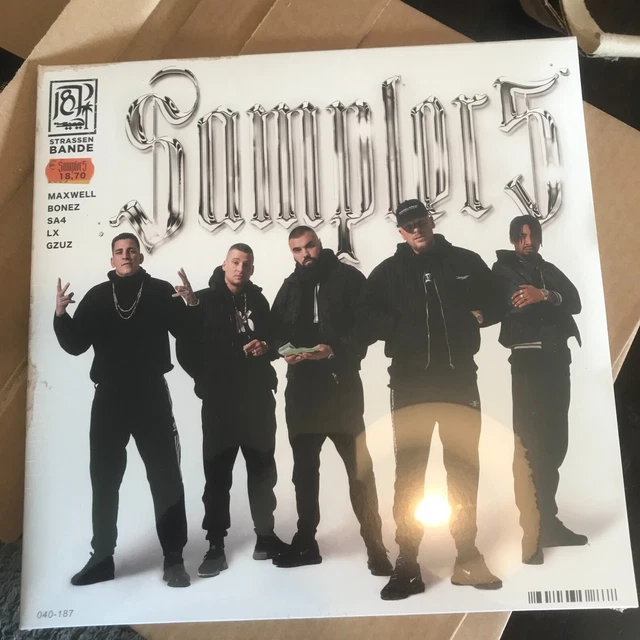 187 STRASSENBANDE SAMPLER 5 Vinyl Ltd.2LP (Neu & Ovp) Bonez Mc Gzuz LX ...
