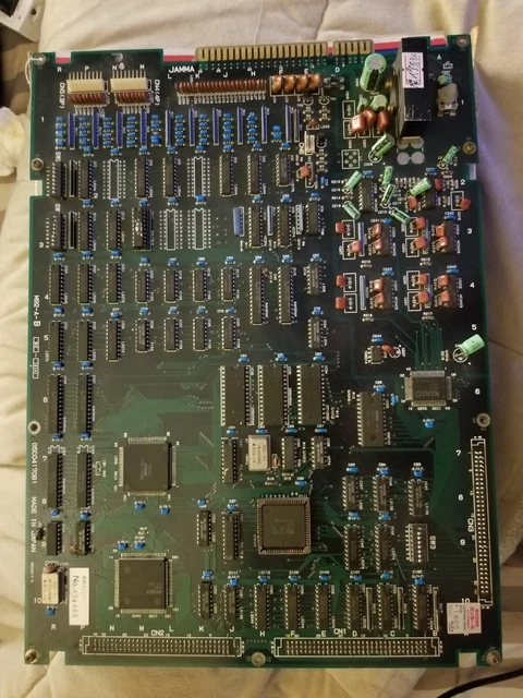 MYSTIC RIDERS JAMMA pcb arcade board Japanese tested and fully working ...