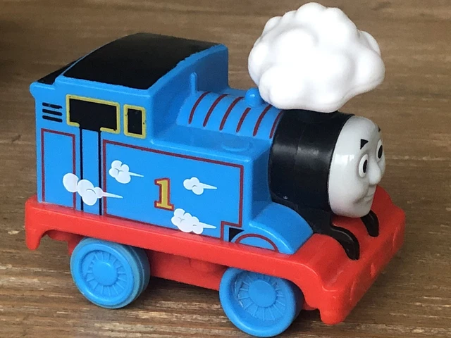 THOMAS THE TANK Engine My First Pull Back Puffer Train 3.5” Mattel 2015 ...