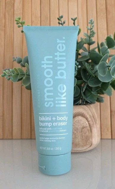 CLINICAL WORKS BIKINI & Body Bump Eraser 280ml With Aloe Vera & Green ...