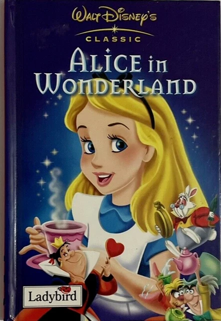 BOOK ALICE IN WONDERLAND Walt Disney Classics 2003 Hardcover ...