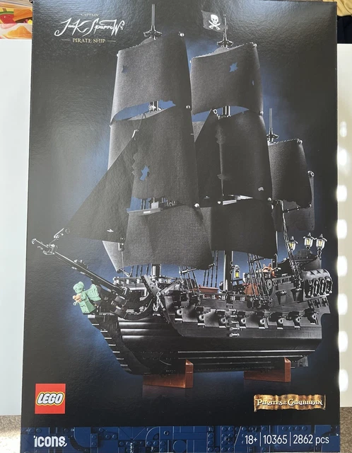 LEGO 10365 CAPTAIN Jack Sparrows Pirate Ship, The Black Pearl, New In ...