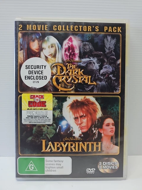 THE DARK CRYSTAL & Labyrinth (DVD, 2013, 2-Disc) - Free & Fast Shipping $9.75 - PicClick AU