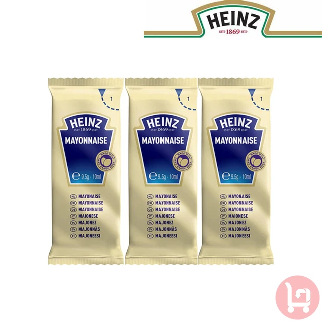 HEINZ MAYONNAISE SACHETS 9.5g 10ml SAUCE Individual Single Portion ...
