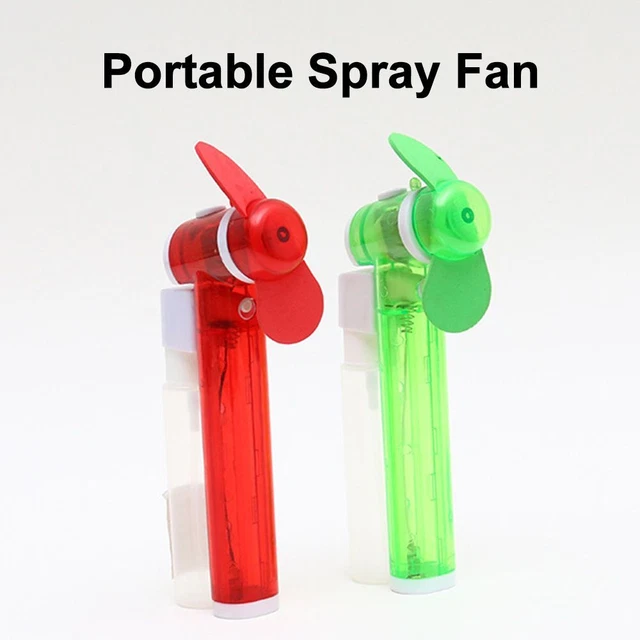 NEW PORTABLE OUTDOOR Cooling Spritze Mist Spray Fan Mini Fan Handheld ...