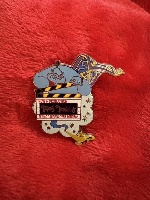 DISNEYLAND PARIS DLP Aladdin Genie Flying Carpet Attraction Pin - Rare ...