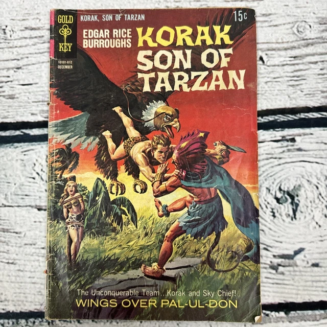 KORAK: SON OF Tarzan (1964 series) #26 in Gold Key Comics UNGRADED $5. ...