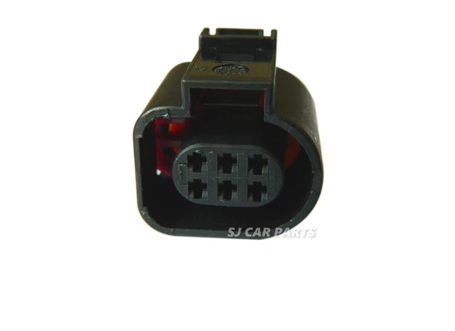 6 PIN CONNECTOR Plug Throttle Body EGR 1J0973713 For VW Audi Seat Skoda ...