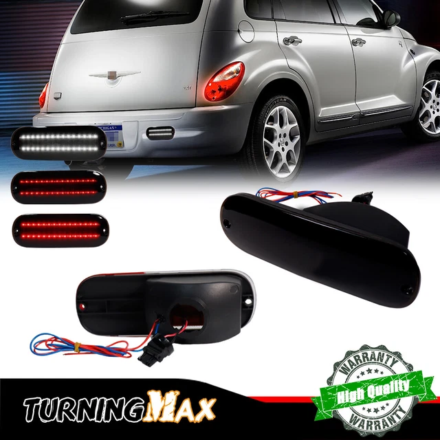 REAR BACKUP REVERSE Tail Brake Light Smoked Lens For 2001-05 Chrysler ...