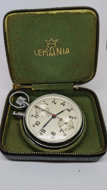 CRONOMETRO LEMANIA RATTRAPANTE EUR 1.400,00 - PicClick IT