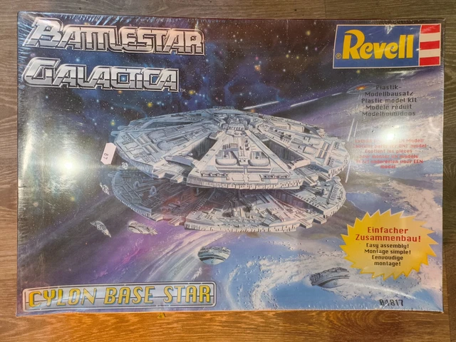 BATTLESTAR GALACTICA CYLON Base Star Model Kit Revell 04817 - Sealed £ ...