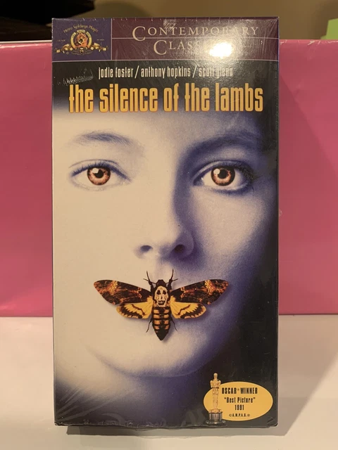 THE SILENCE OF The Lambs (VHS) Jodie Foster Anthony Hopkins Best ...