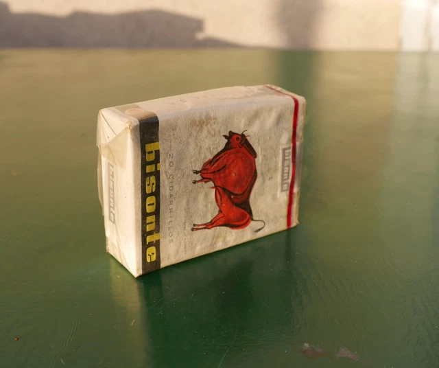 ANCIEN PAQUET CIGARETTE Collection Cellophane Bisonte Espagne Tabac ...